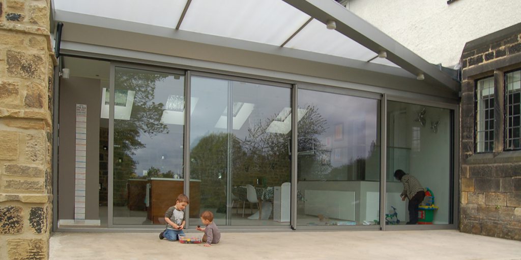 Nethway extension sheltered terrace | Design Space Architecture Yorkshire