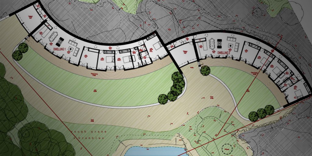 Plans for the Quarry, two low carbon dwellings in Penistone | Design ...